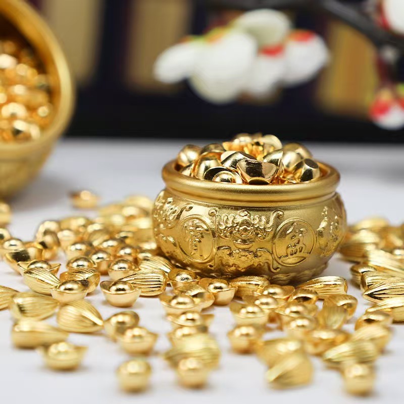 Business Lucky Charm 2025 Cornucopia Gold Ingot Wealth and Prosperity ...