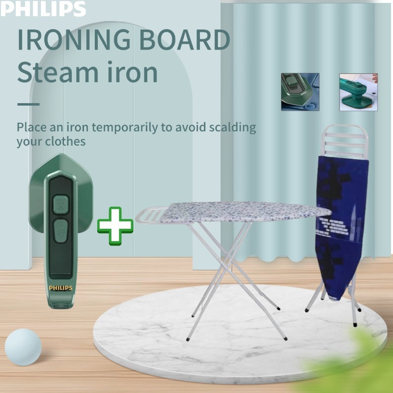STANDING IRONING BOARD +Electric Iron Handheld Flat Iron With 3 Gears ...