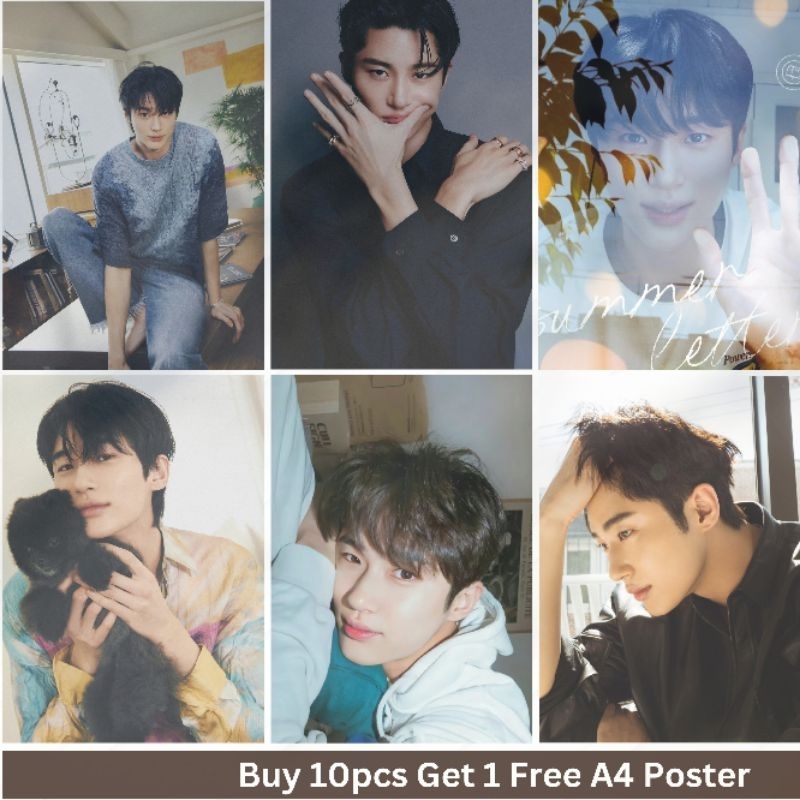 Korean Actor Byeon Woo Seok A4 Size Wallpaper Poster Collection ...