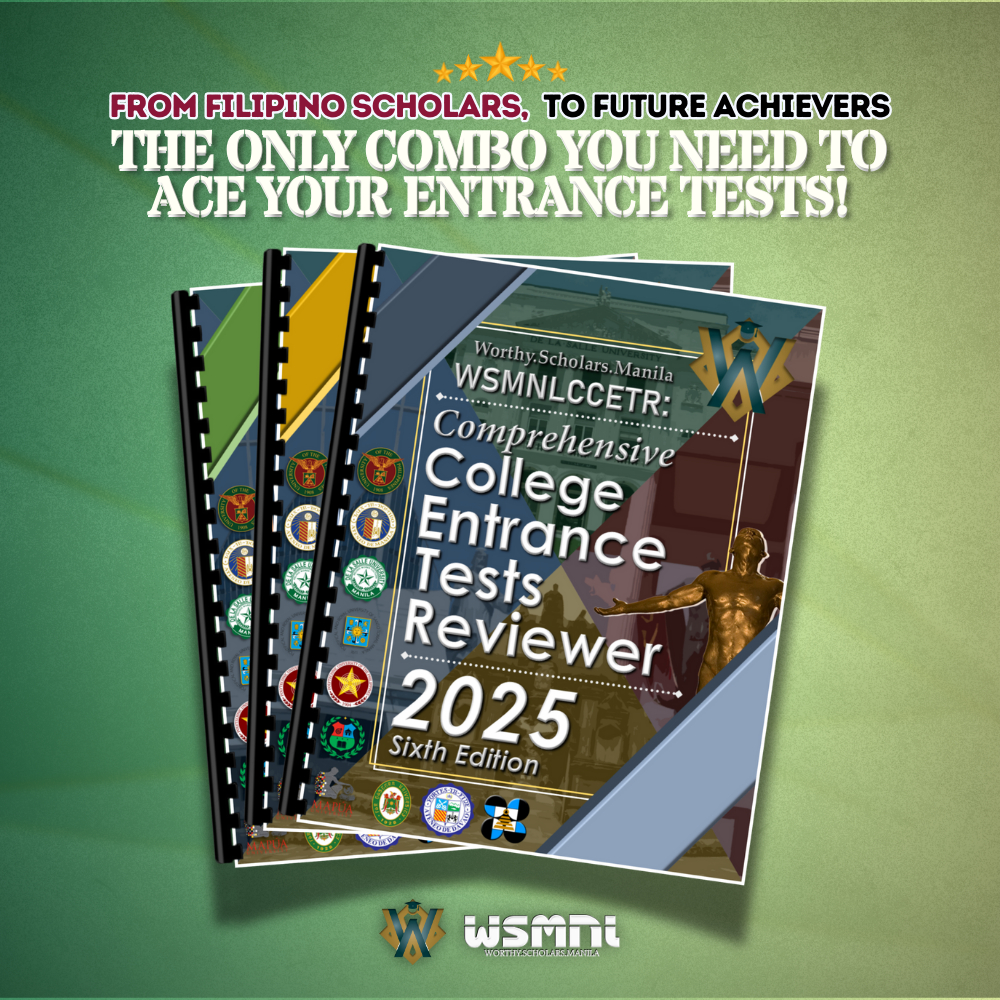 COLLEGE ENTRANCE TESTS REVIEWER (CCETR) 2025 - UPCAT, USTET, DCAT, ACET ...
