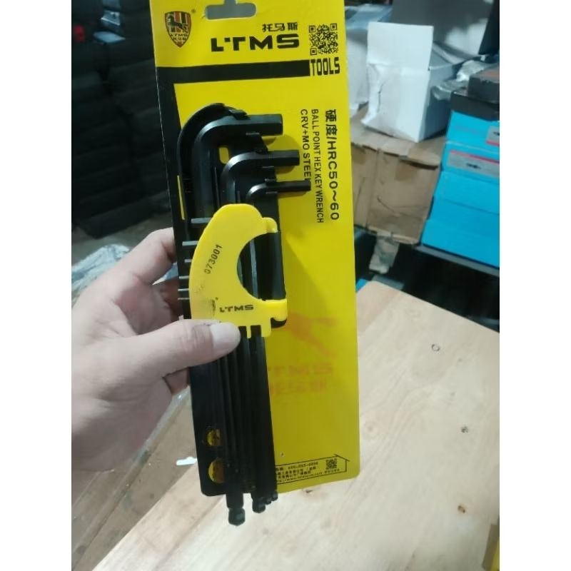 LTMS Allen Wrench set hexagon ball point type long | Shopee Malaysia