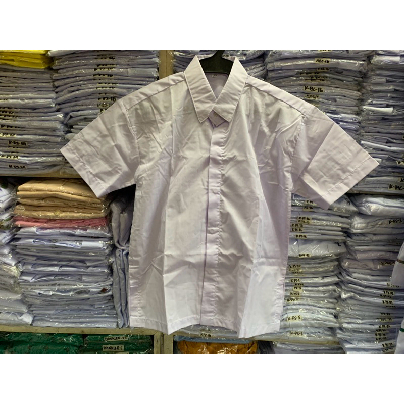 SCHOOL UNIFORM POLO BARONG ( COVERED BUTTON) | Shopee Malaysia