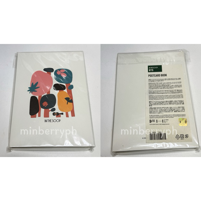 [OFFICIAL] BTS IN THE SOOP ITS POSTCARD BOOK MERCH NAMJOON YOONGI JIN ...