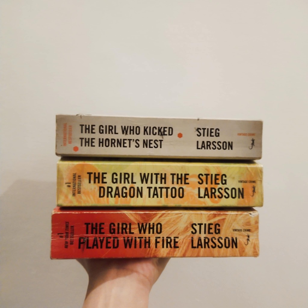 Steig Larsson Books (The Girl Who Kicked on Hornet's Nest, Dragon ...