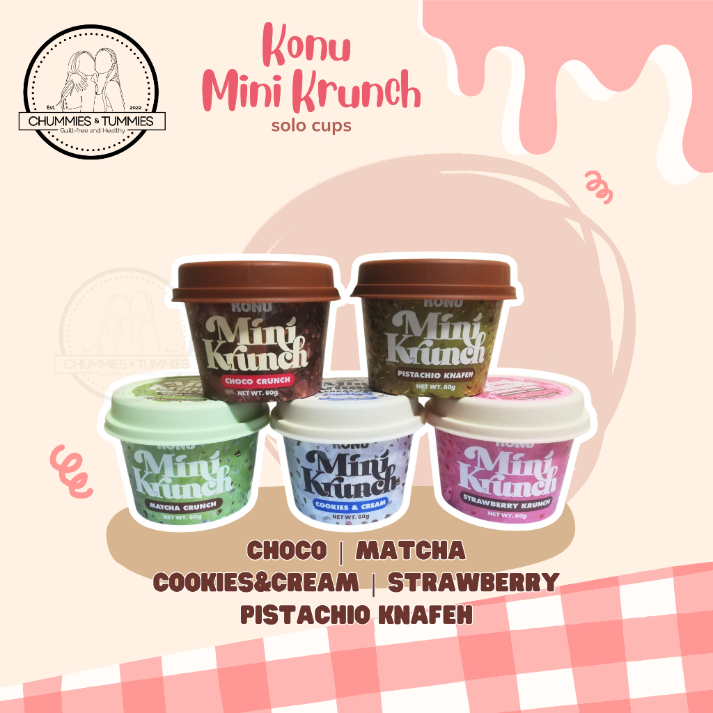 SOLO CUP Konu Mini Krunch Cereal Jar (60grams) | Shopee Malaysia