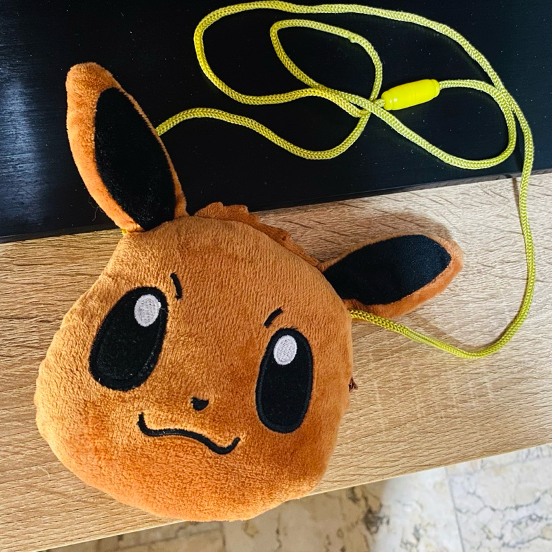 Pokemon Eevee small plush sling pouch | Shopee Malaysia