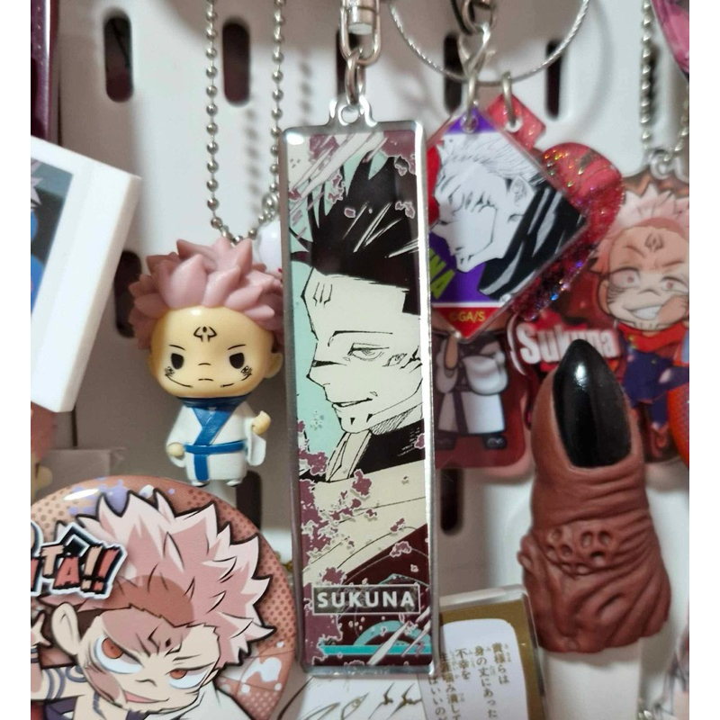 Ryomen Sukuna Metal Keychain Gege Akutami Exhibition Exclusive Megumi ...