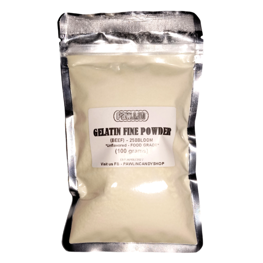 BEEF GELATIN CLEAR FINE POWDER 250BLOOM - Food Grade Gelatin Halal ...
