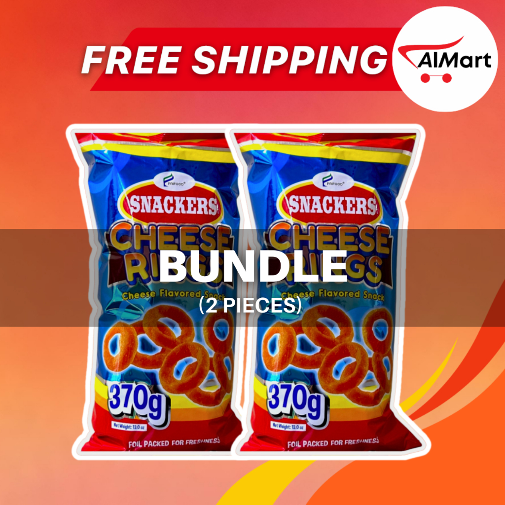 SNACKERS CHEESE RINGS BUNDLE (370 GRAMS) | Shopee Malaysia