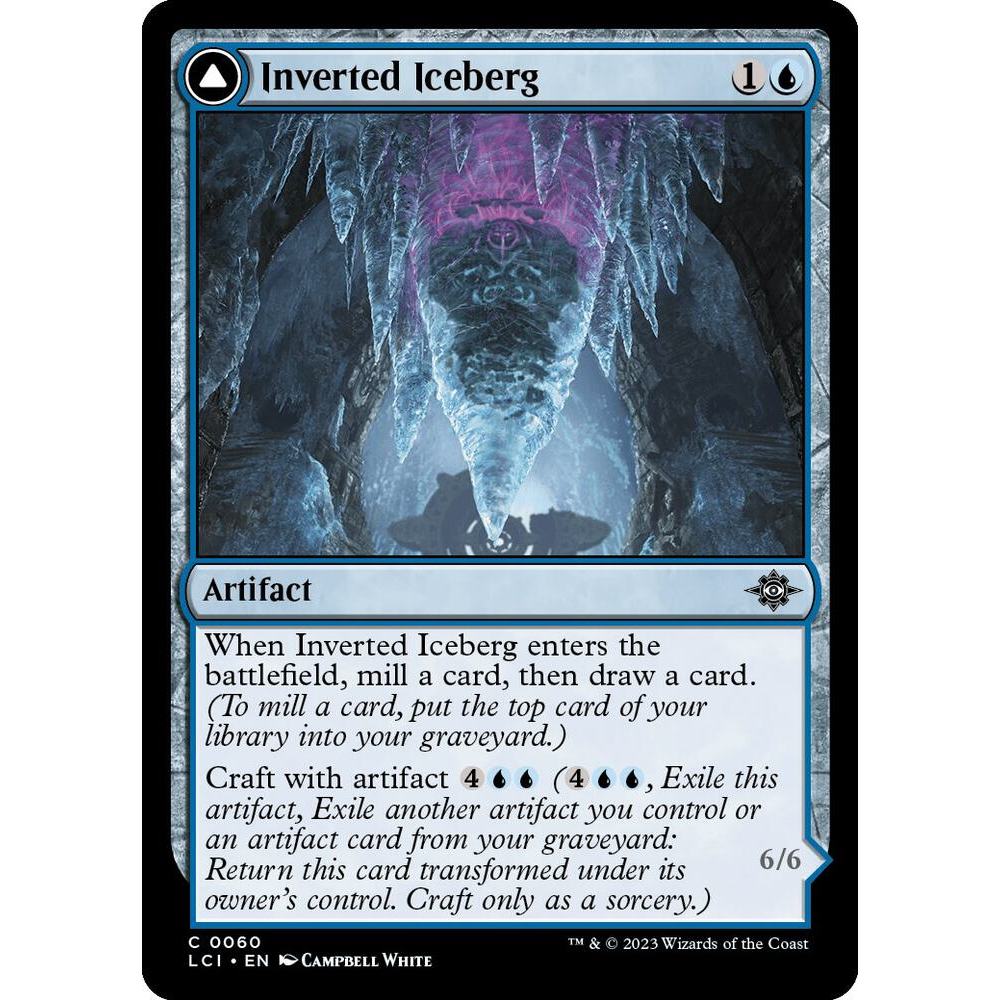 Inverted Iceberg - The Lost Caverns of Ixalan (LCI) | Shopee Malaysia