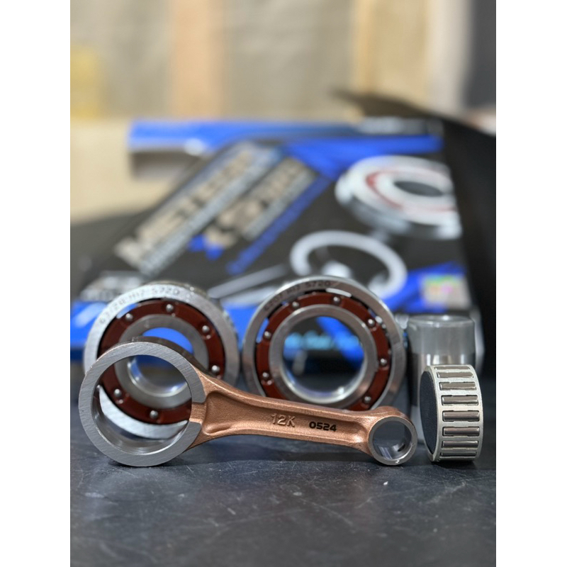 FAITO FORGED CONNECTING ROD KIT ( METEOR ) with CRANKSHAFT BEARING S720 ...