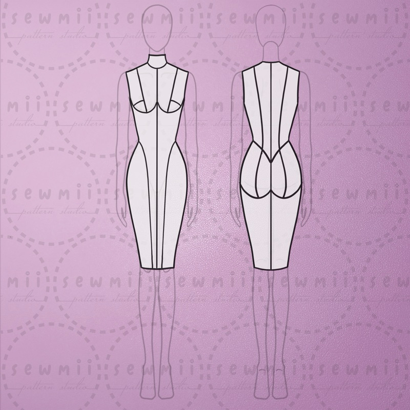 Sewing Pattern - Dress form / Mannequin Pattern - Pattern for sewing ...