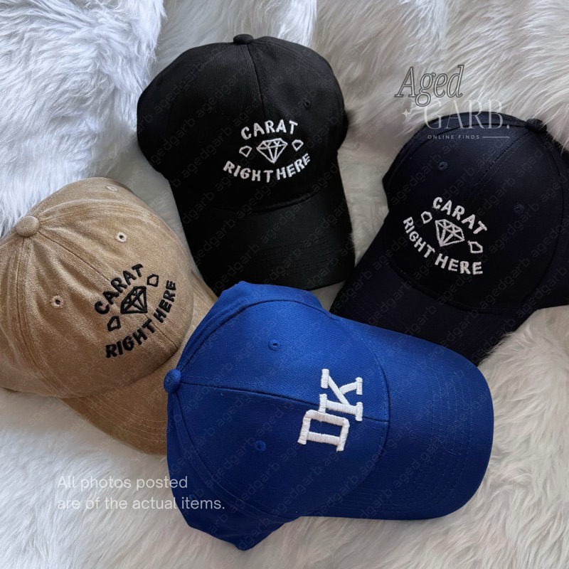 svt inspired embroidered cap kpop seventeen right here customize your ...