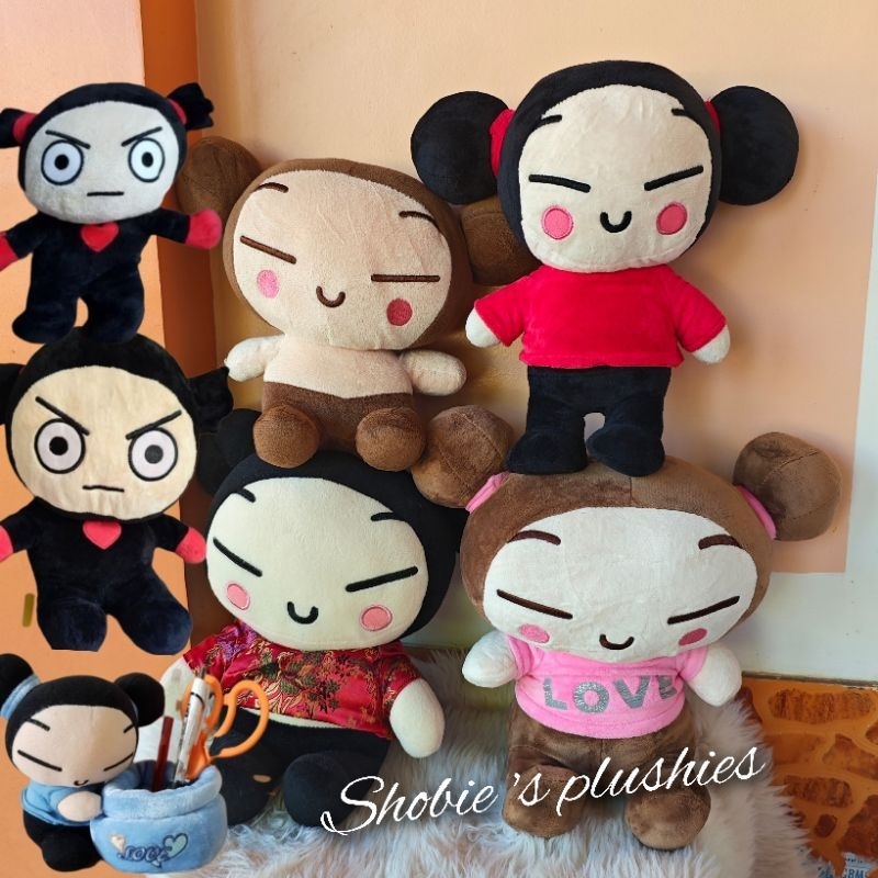 Pucca and Garu stuffed toy preloved | Shopee Malaysia