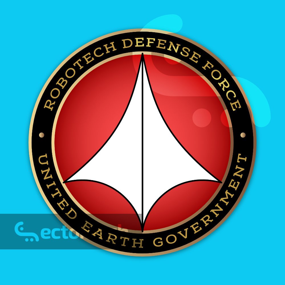 Robotech Defense Force Roundel - Macross Vinyl Waterproof Car Sticker ...
