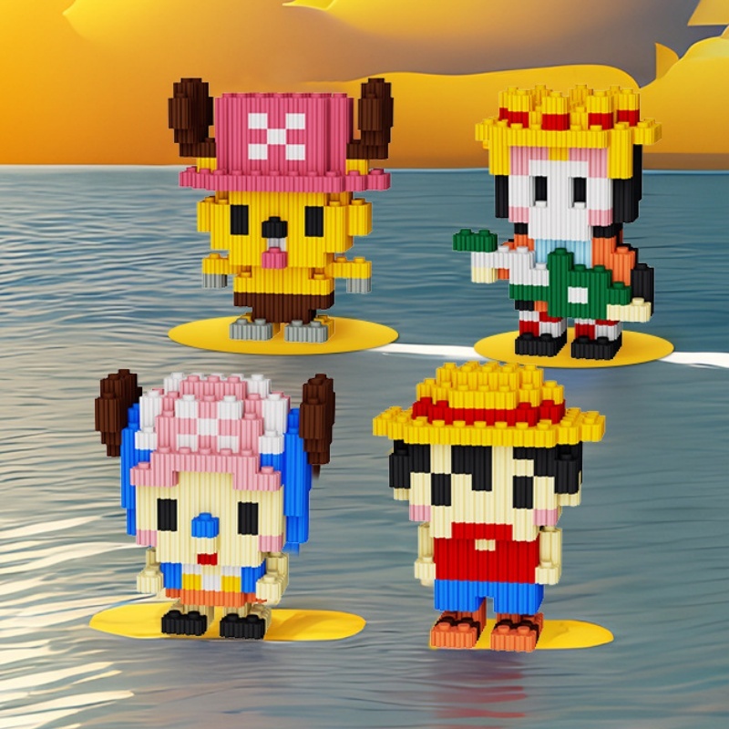 One Piece Luffy - Themed Adorable Mini Building Blocks: An Educational ...