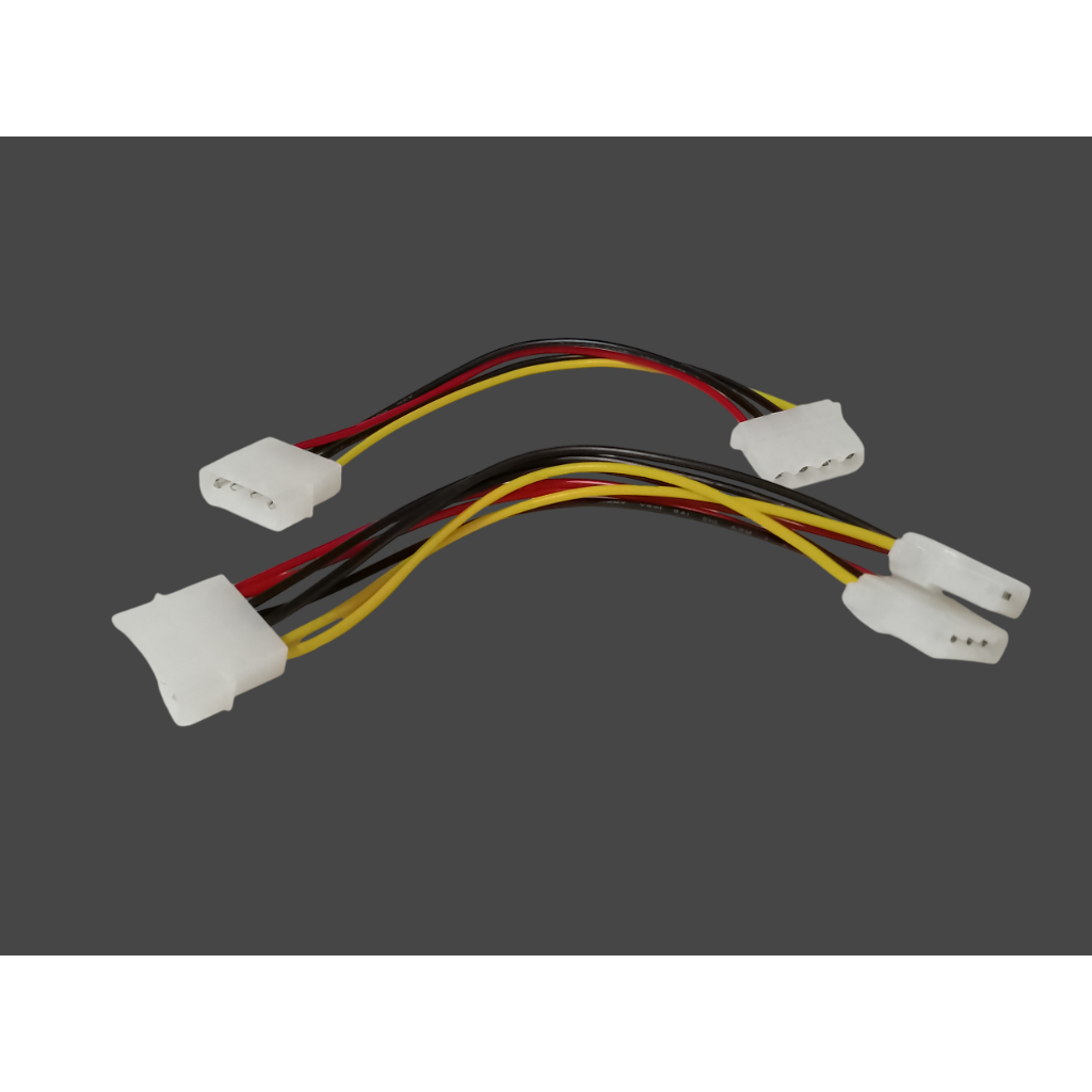 PC FIRST MOLEX MALE to MOLEX FEMALE 4-PIN (1-PC per ORDER), FOR POWER ...
