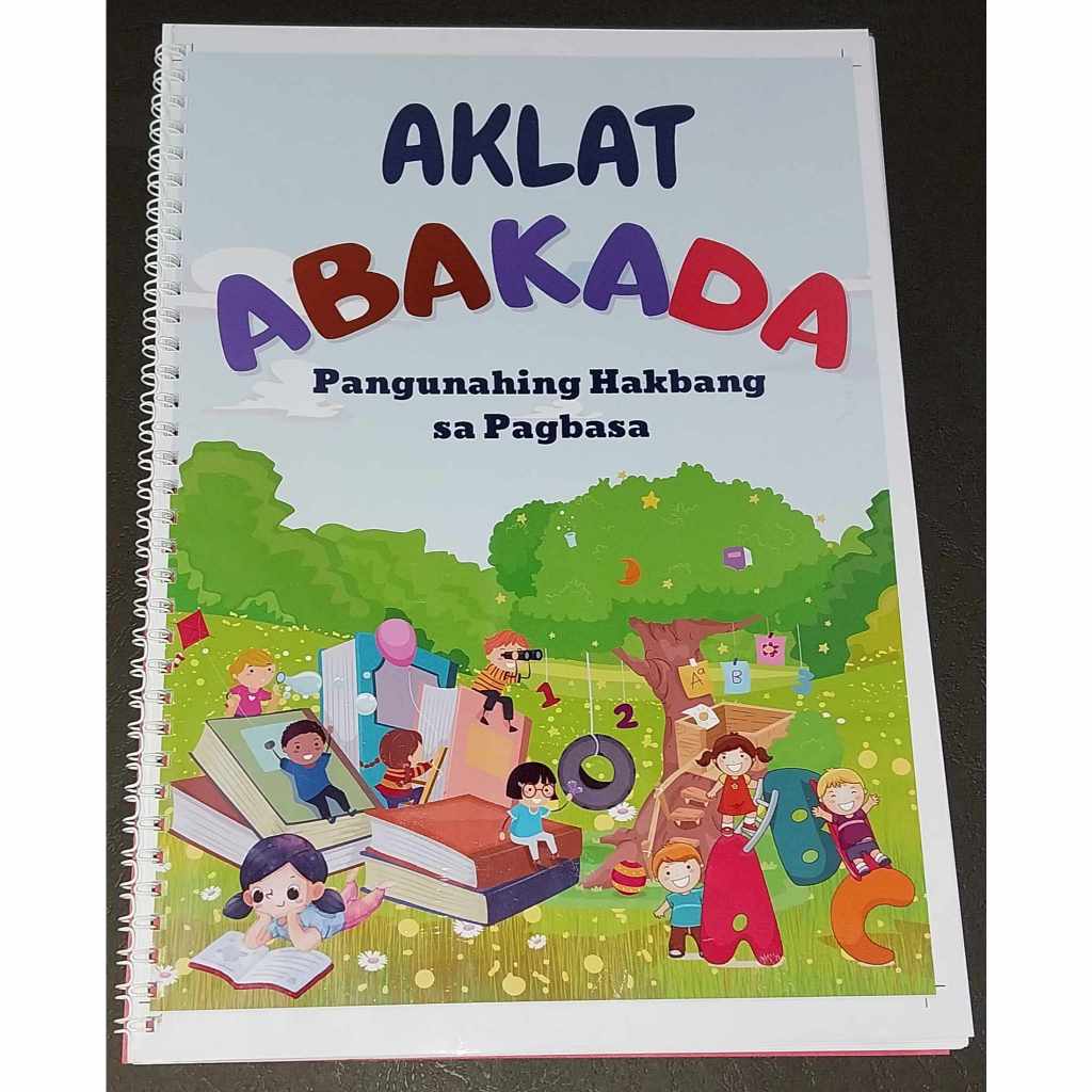 ABAKADA Aklat Abakada With PVC Cover A4 | Shopee Malaysia