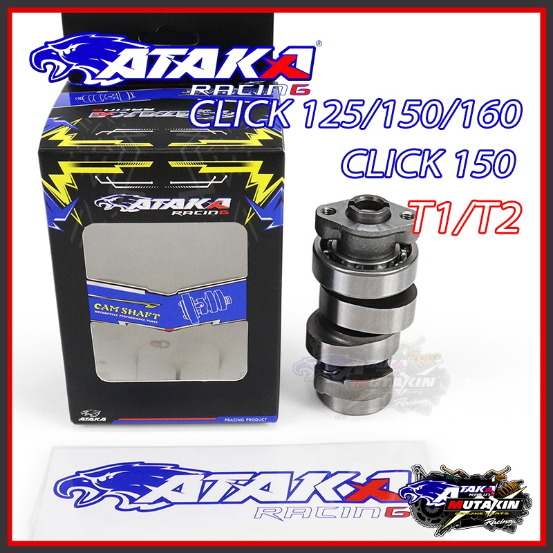 ATAKA Racing Camshaft Click 125 Click 150 PCX ( T1 T2 Camshaft ...