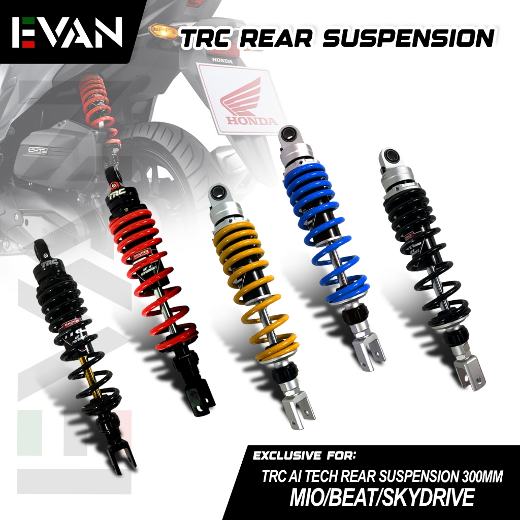 EVAN.PH TRC AI-TECH SERIES SUSPENSION for MIO/BEAT/SKYDRIVE 300mm ...