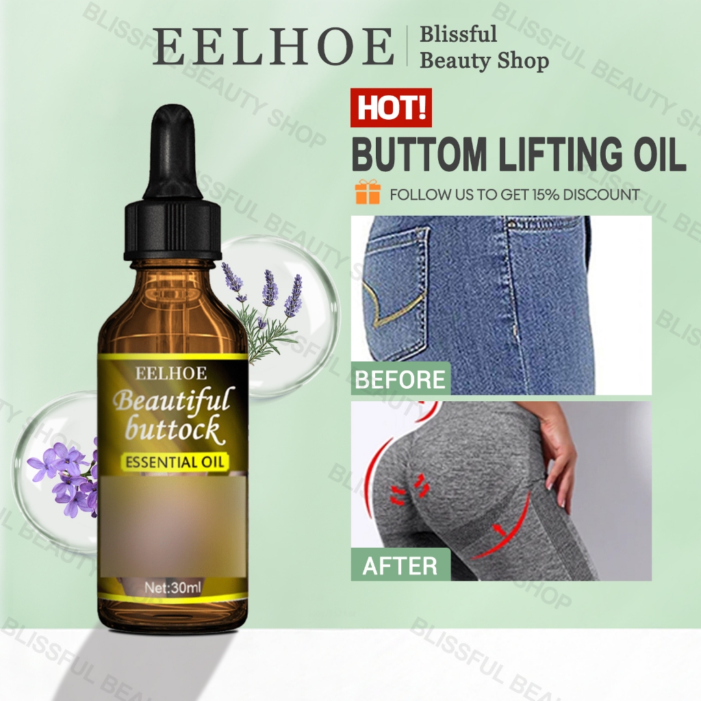 EELHOE Bottom Enhancement Oil 30ml Lifting Shaping Fuller Rounder ...