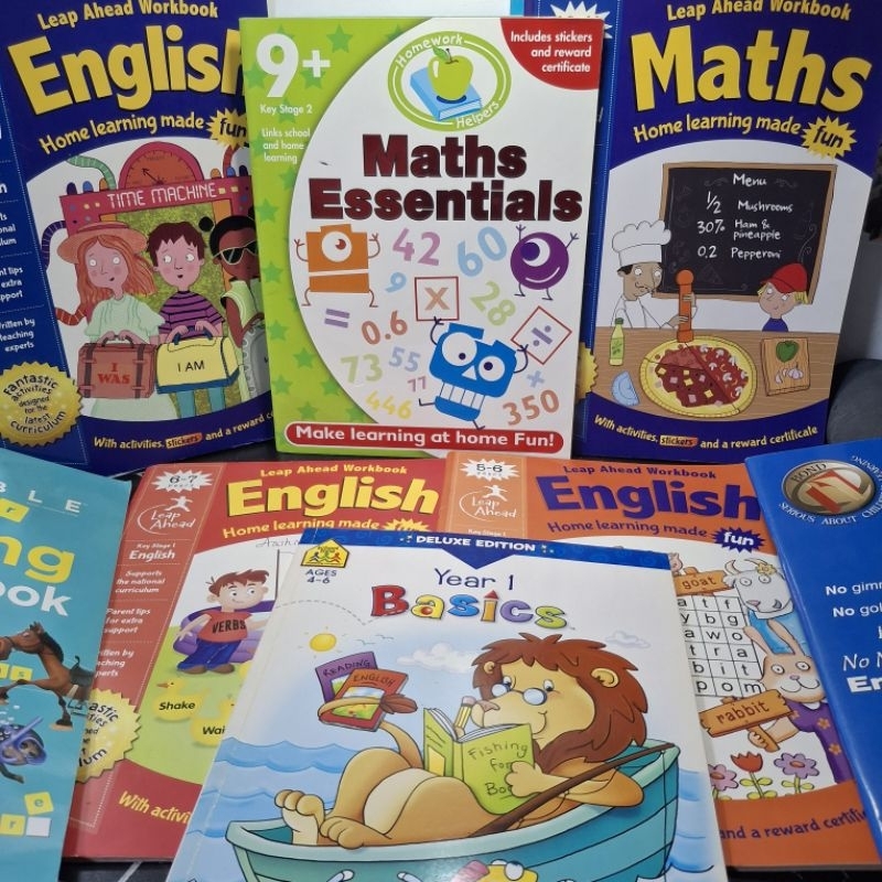TheREDLibrary- Educational Books for Kids Math Book English Book ...