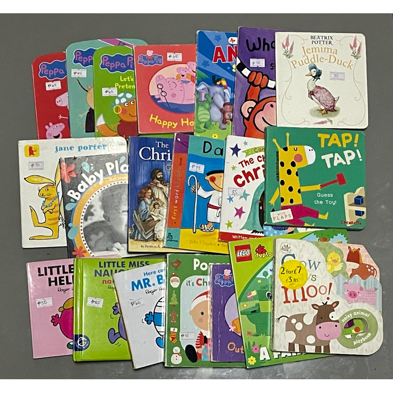 BOARD BOOKS | Small size | Children’s Book | Secondhand Books | Shopee ...