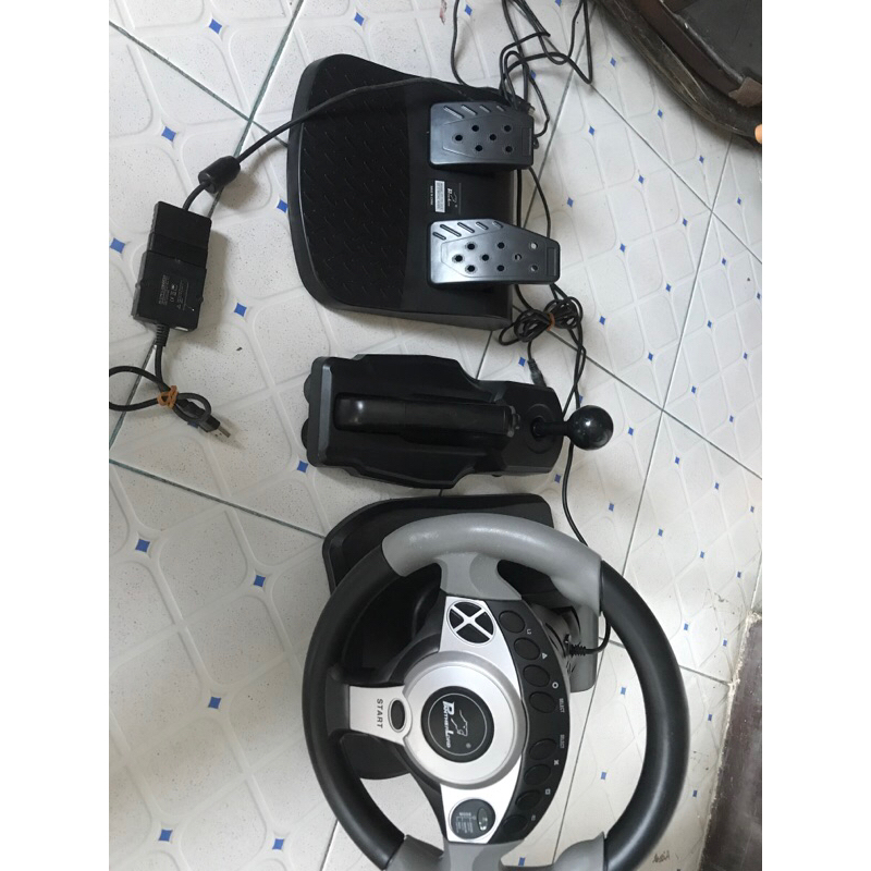 racing wheel, driving console with computer connector, japan surplus ...