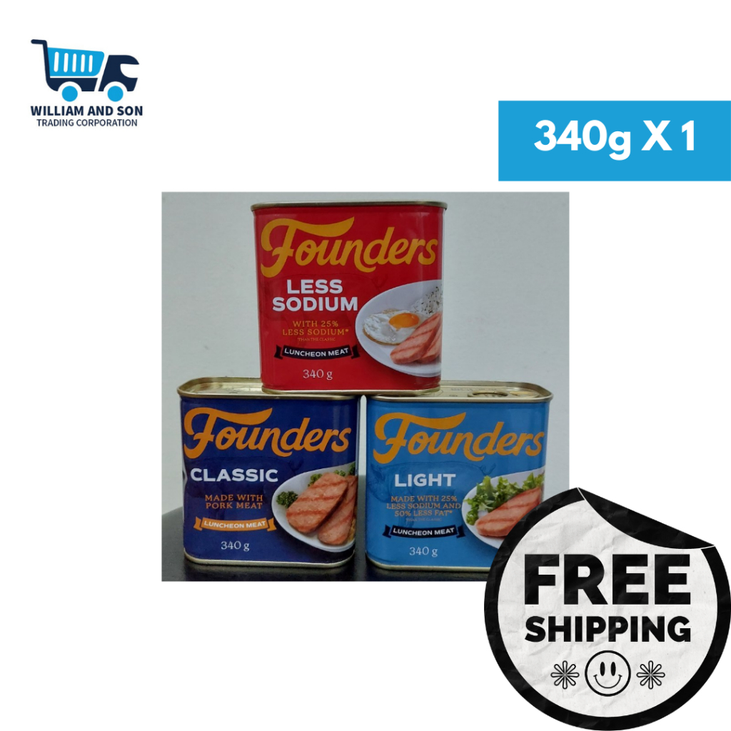 Founders Luncheon Meat 340g | Shopee Malaysia