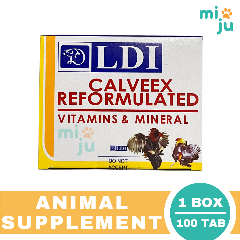 LDI Calveex (100 Tablets/1 Box) - Vitamins and Minerals for Chickens ...