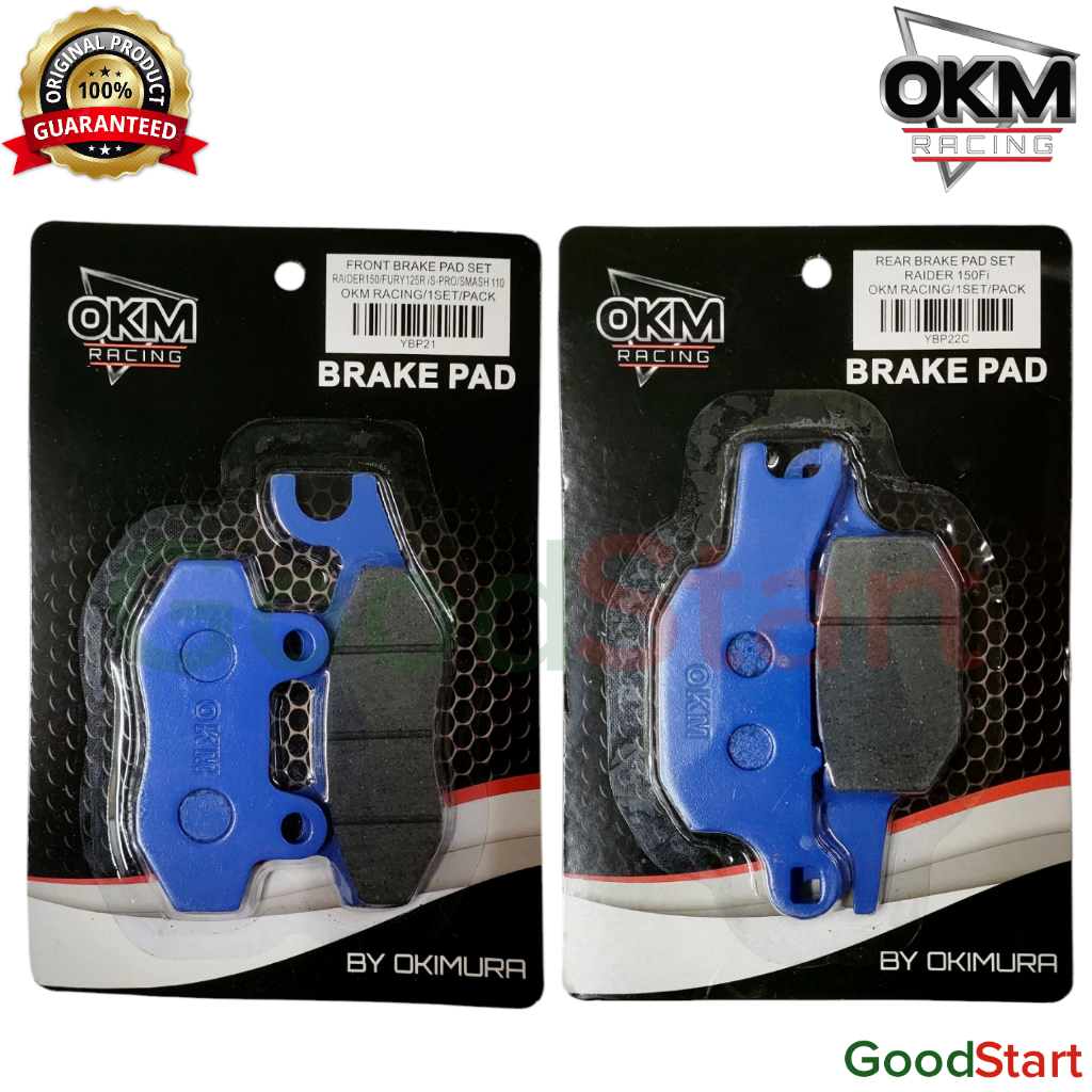 RAIDER 150 FI BRAKE PAD OKM | Shopee Malaysia