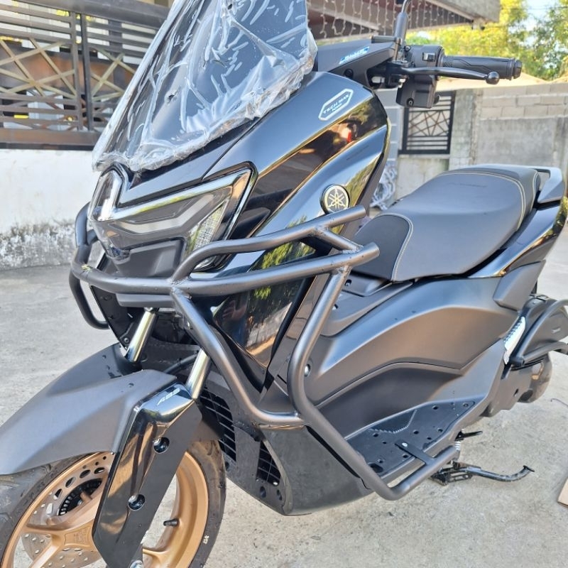 YAMAHA NMAX TURBO V3 - CRASHGUARD FULL DESIGN (HEAVY-DUTY)POWDER COATED ...