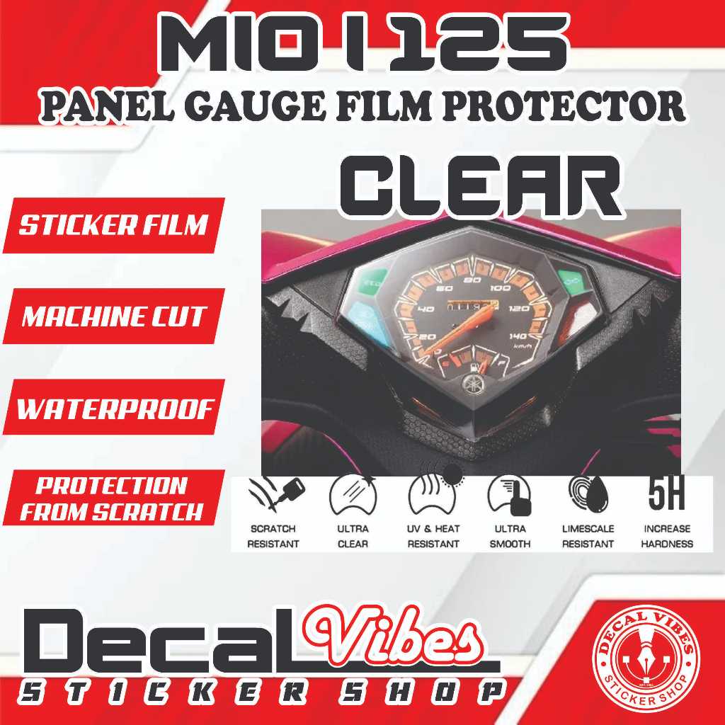 MIO I 125 PANEL GAUGE PROTECTOR BUY1 TAKE 1 | Shopee Malaysia