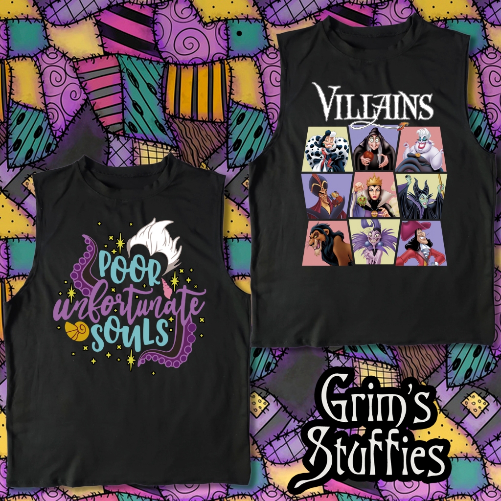 Disney Villains Muscle Tee + Queen Grimhilde, Poison Apple, Yzma ...