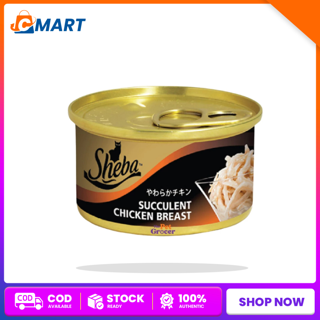 Sheba Can Succulent Chicken Breast 85g | Shopee Malaysia