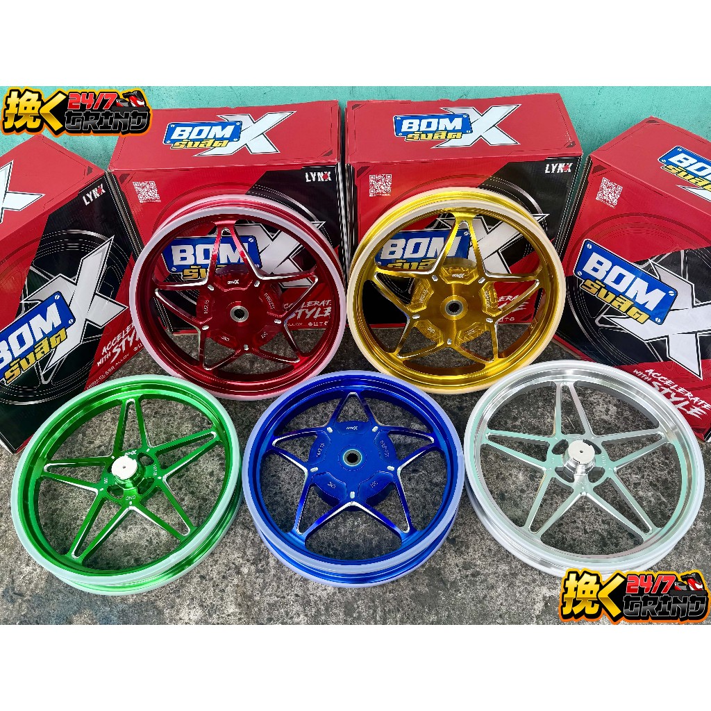 BOM RANGSIT MAGS STAR For Yamaha Mio i 125 / M3 (5 Spokes) | Shopee ...