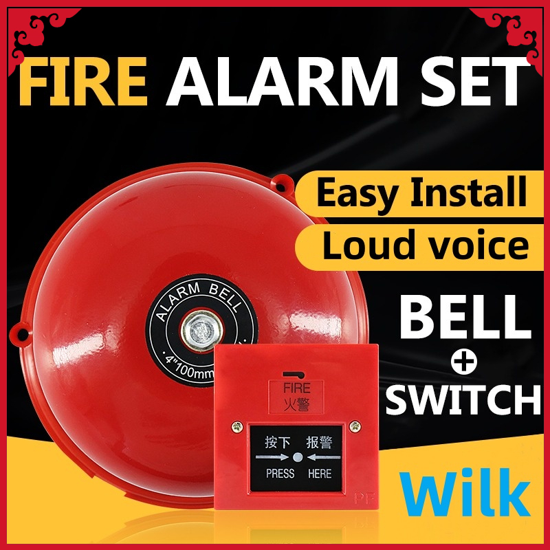 FIRE ALARM BELL 220V | 2",3”, 4”, 6”, 8”, 10”, 12” | Home Safe Mall ...
