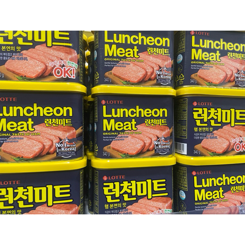 LOTTE OK LUNCHEON SPAM KOREAN | Shopee Malaysia