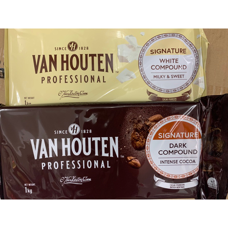 Van Houten Chocolate Bar 1kg | Shopee Malaysia
