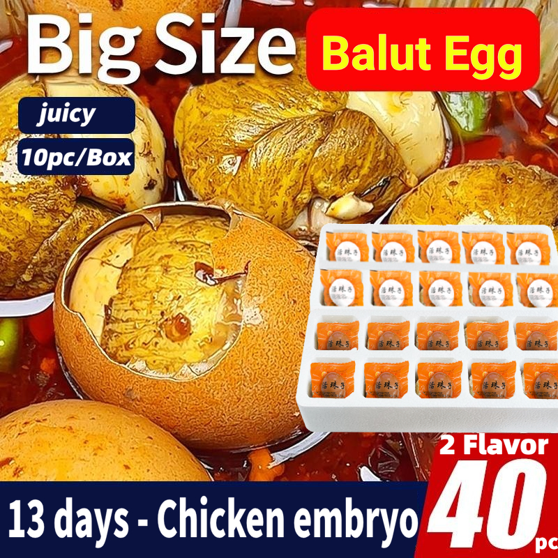 Balut Egg Whole Box to Eat Spicy Balot/Ostrich Egg/Salted Egg/Flavored ...