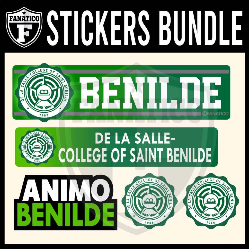 Fanatico College of Saint Benilde Waterproof Sticker CSB Blazer La ...