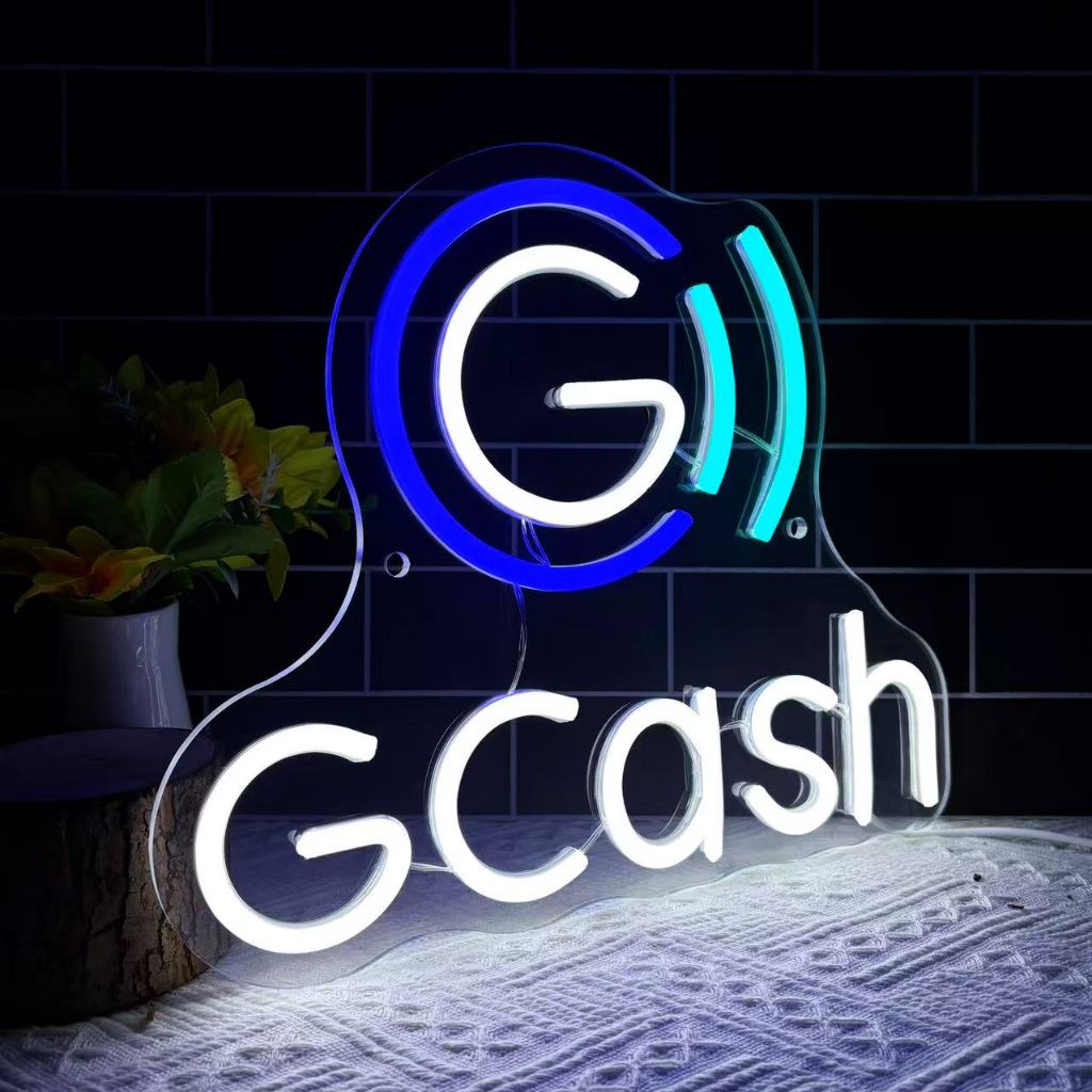 UNOLUX Gcash Signage LED Light USB Neon Lights Piso WIFI Signage for ...