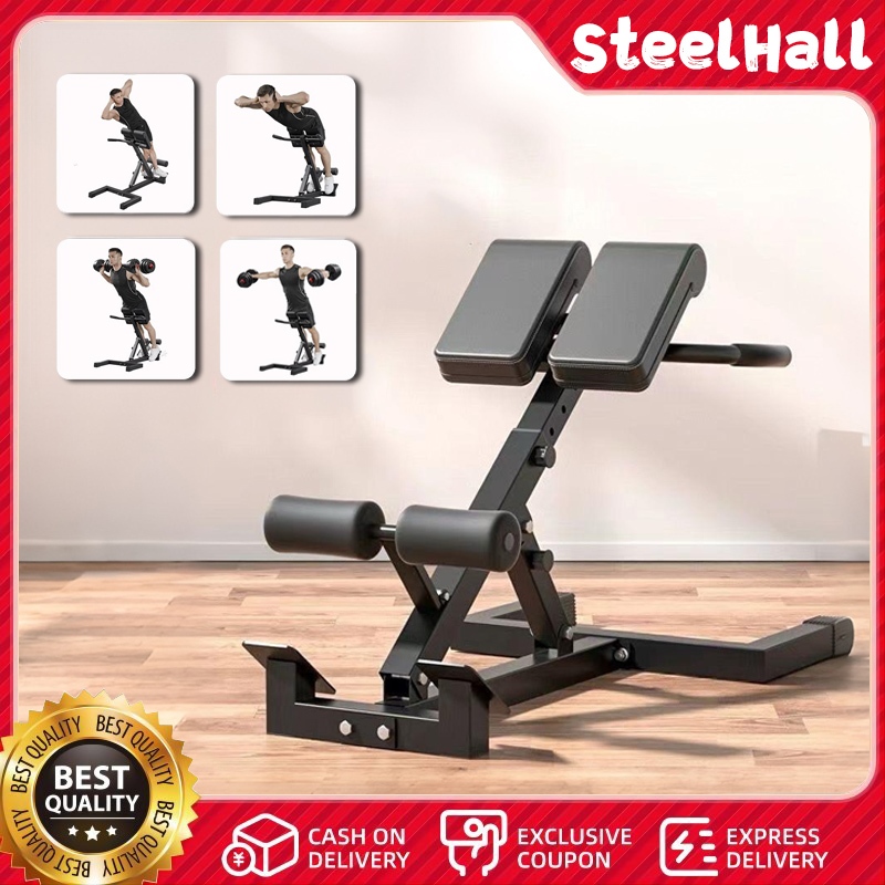 Multi Functional Bench for Full All-in-One Body Workout Hyper Back ...