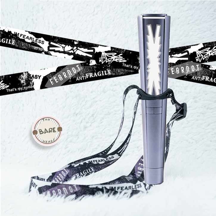 Le Sserafim [Black] Light Stick Strap Fearnot Fimbong [NO LIGHTSTICK ...