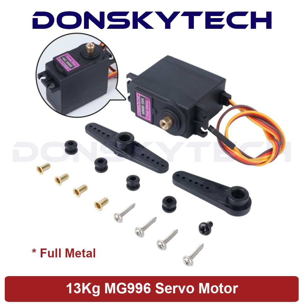 TowerPro MG996R MG996 13Kg Servo Motor | Shopee Malaysia