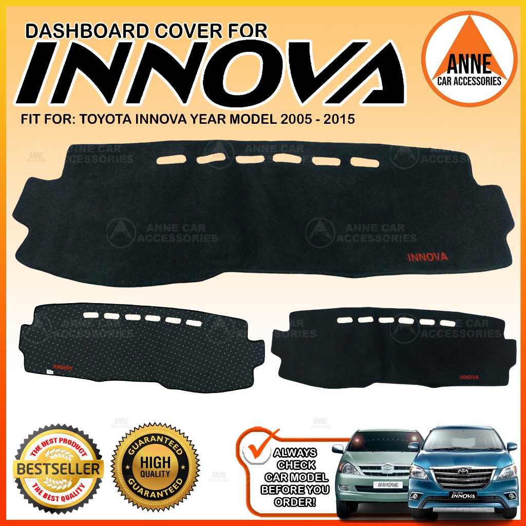 Dashboard Cover for Toyota Innova 2005 2006 2007 2008 2009 2010 2011 ...