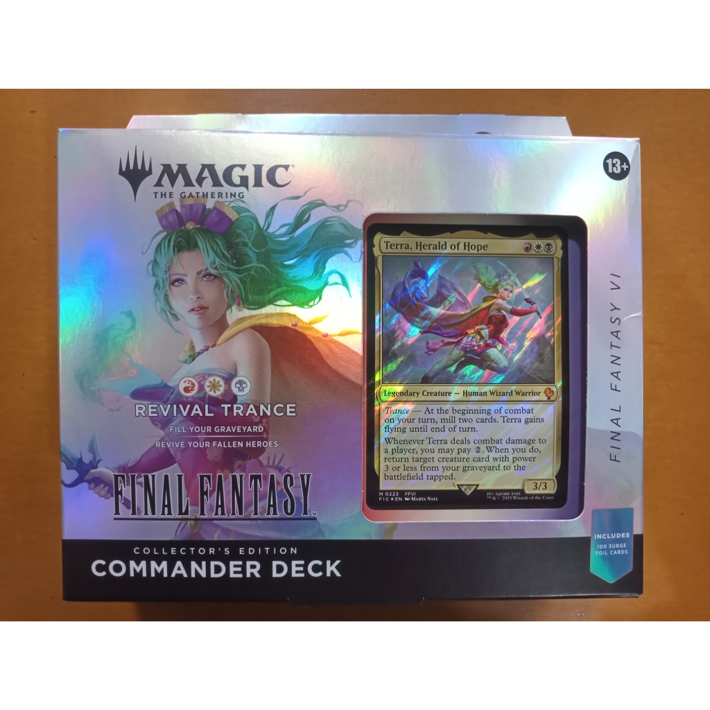 MTG Revival Trance Terra Final Fantasy FIN Collector's Edition ...