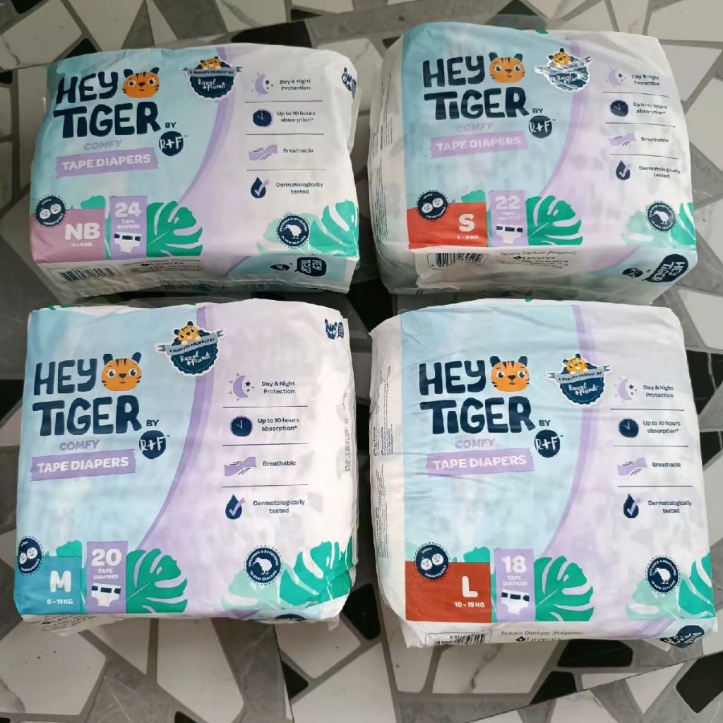 Hey Tiger Comfy Tape Diapers by Rascal + Friends | Shopee Malaysia