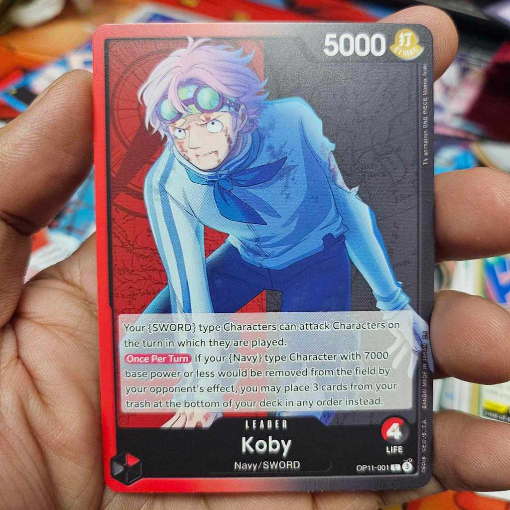 One Piece TCG [ENGLISH] OP11-001 L Koby | Shopee Malaysia