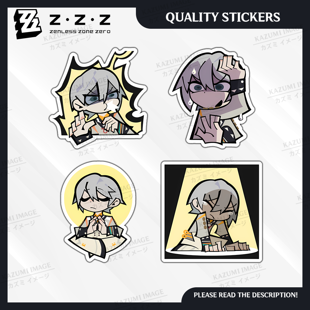 Wise - Zenless Zone Zero Emoji Stickers | Shopee Malaysia